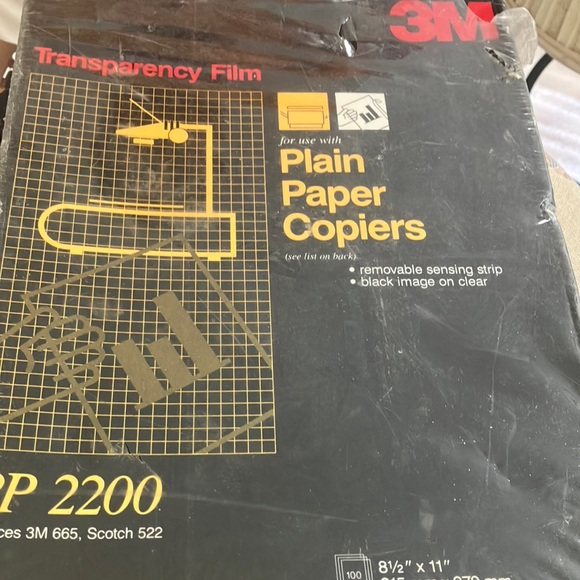 Office | Transparency Film For Plain Paper Copiers | Poshmark